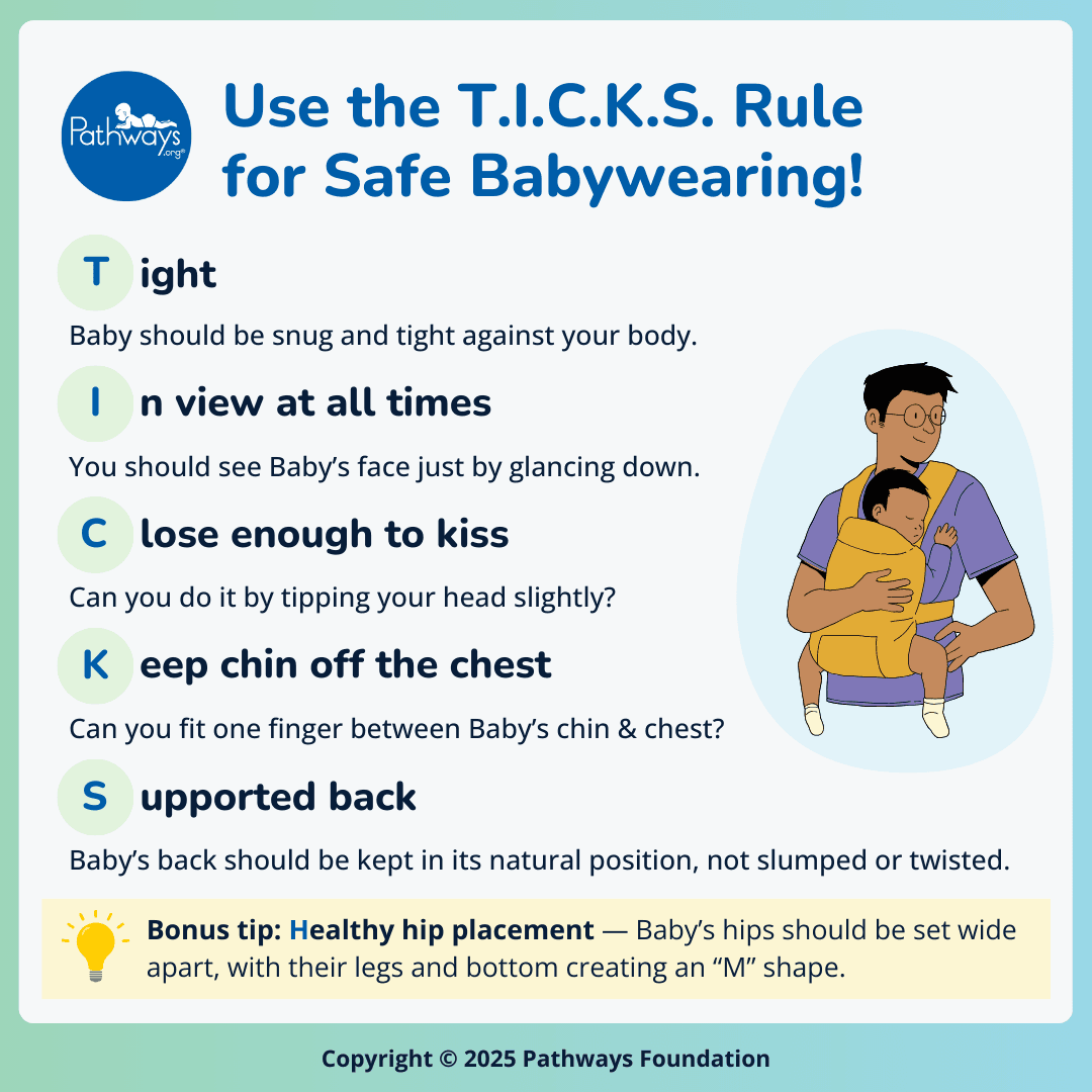 Pathways.org | Guide to Babywearing: When to Start, Types, and Safety Tips