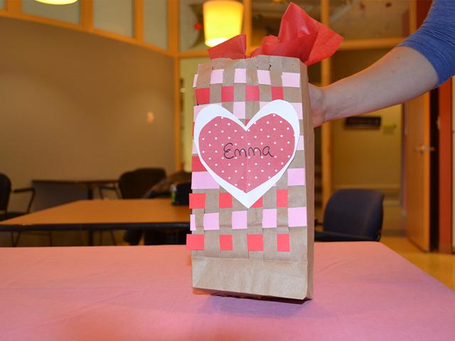 Pathways.org | Homemade Craft for Kids: Valentine’s Day Card Holder
